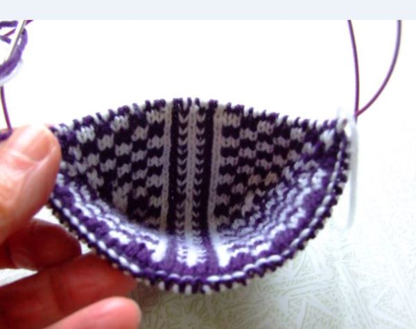 Double Knit Nordic Short Row Heel | Creative Knitting - Beyond Knit and ...